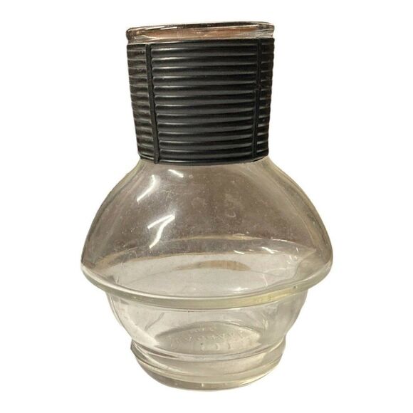 McKee | Dining | Vintage Jeannette Mckee Glasbake Hottle Clearglass ...